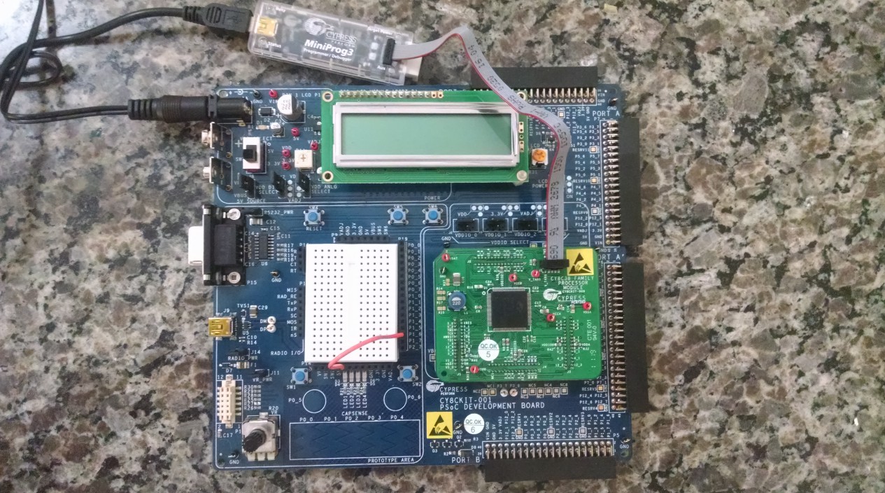 PSoC Development Kit – Microprocessador PSoC 3 – Parte 3 De 5 - LinuxPlace